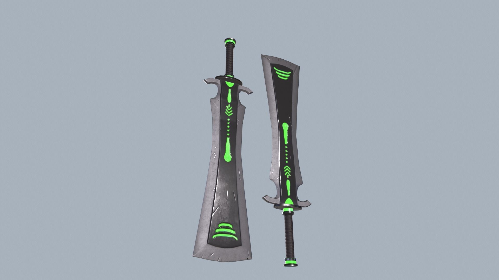 3D model Neon blade VR / AR / low-poly | CGTrader