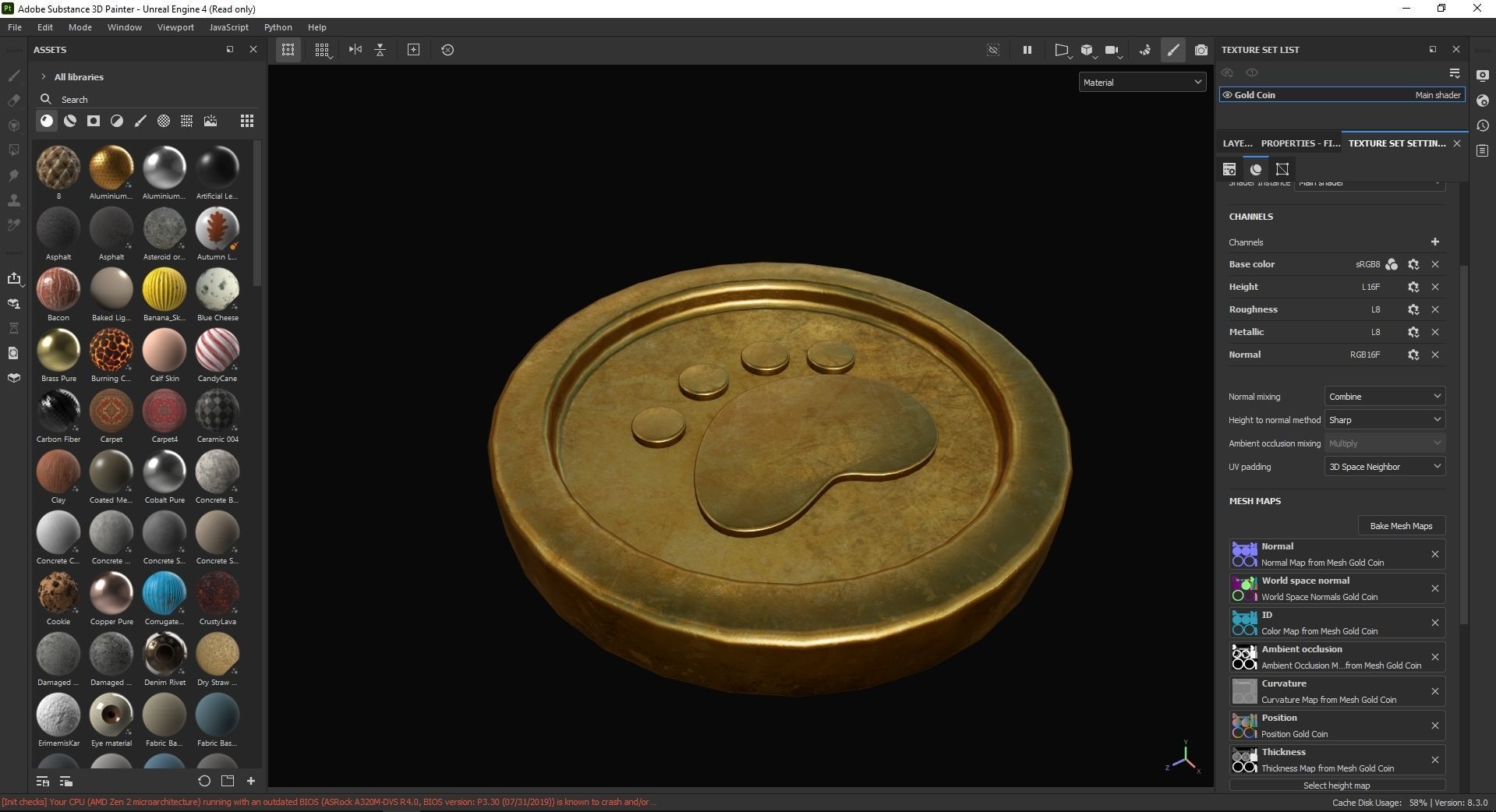 3D model Gold Coin 3D Model VR / AR / low-poly | CGTrader