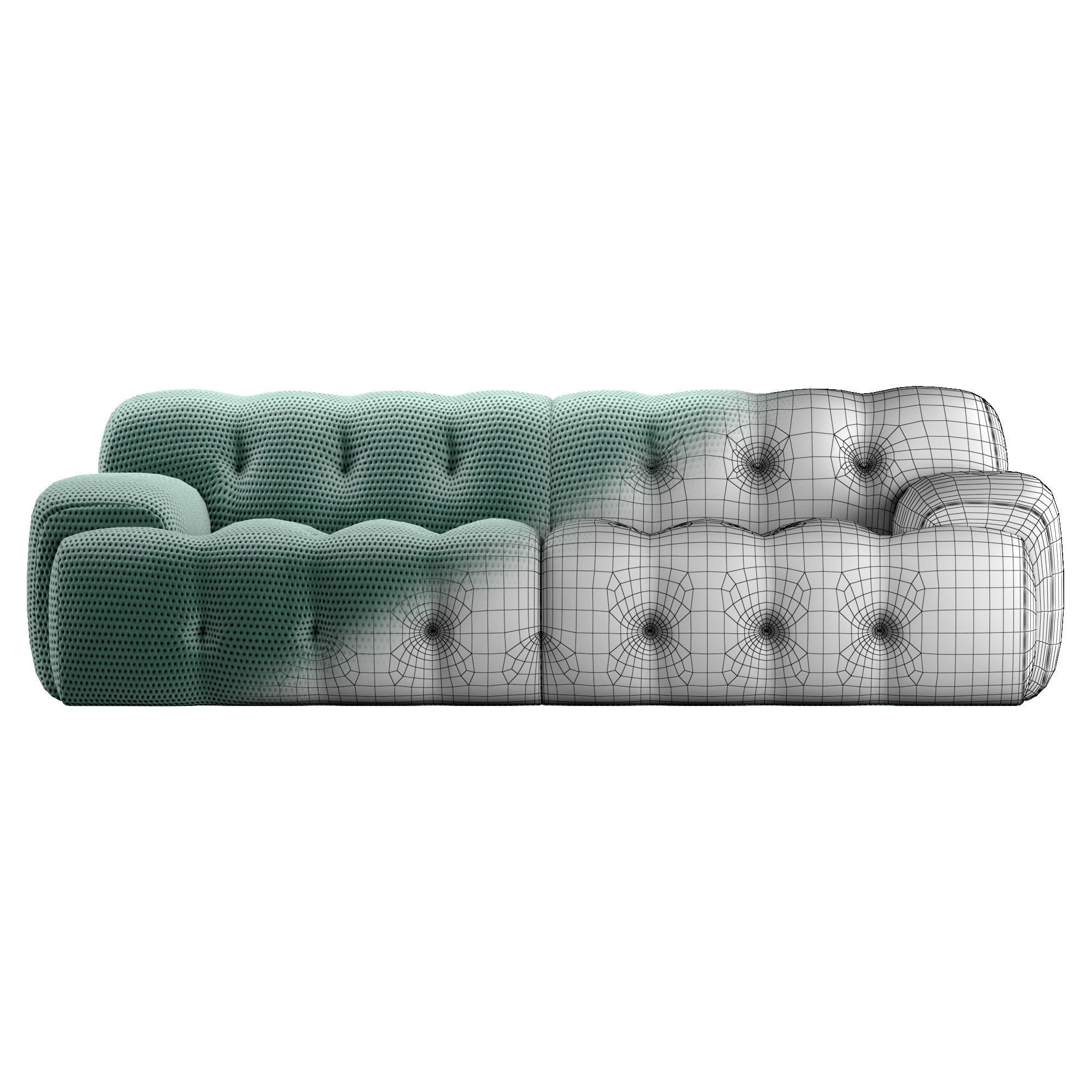 Blogger 3 sofa 3D model | CGTrader
