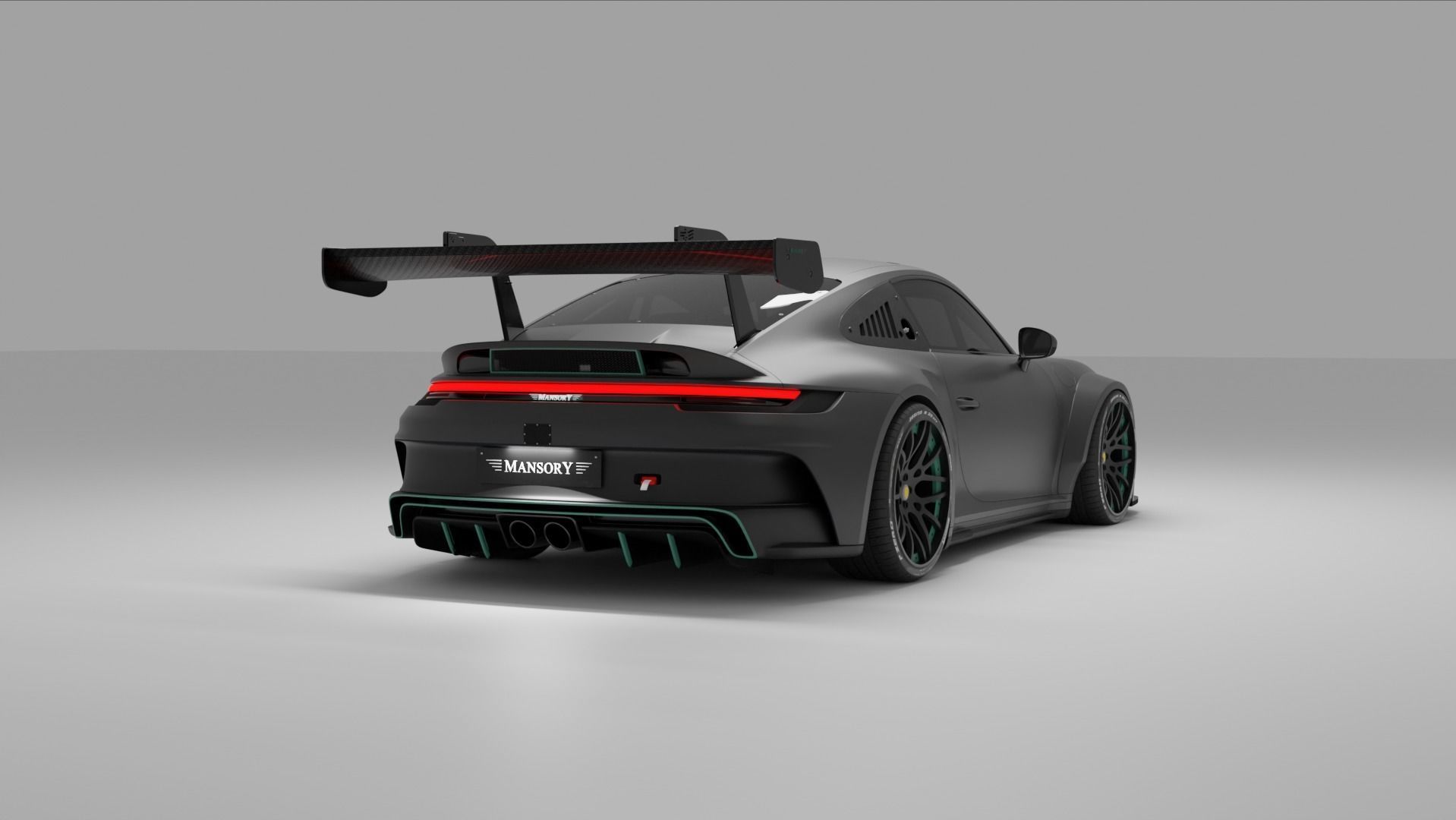 3D model Porsche 911 GT3 rs - Mansory VR / AR / low-poly | CGTrader