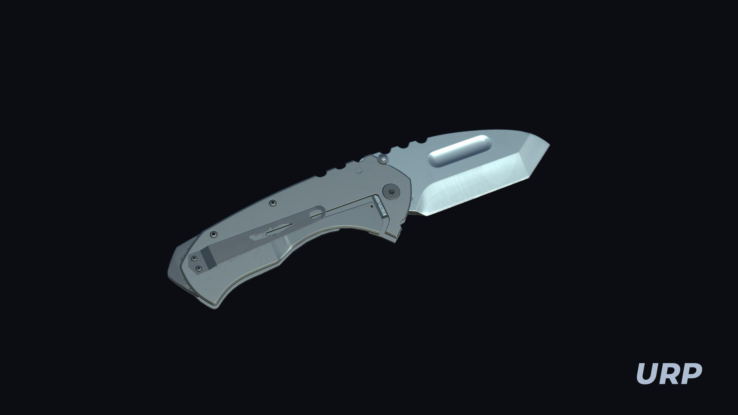 3D model Tactical Folding Knife TFK01 VR / AR / low-poly | CGTrader