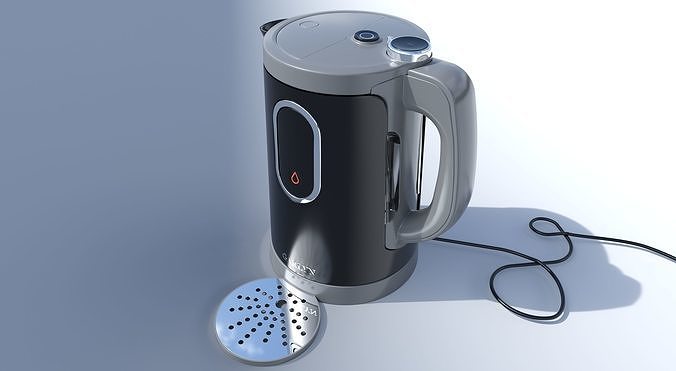 Electric kettle 3D model | CGTrader
