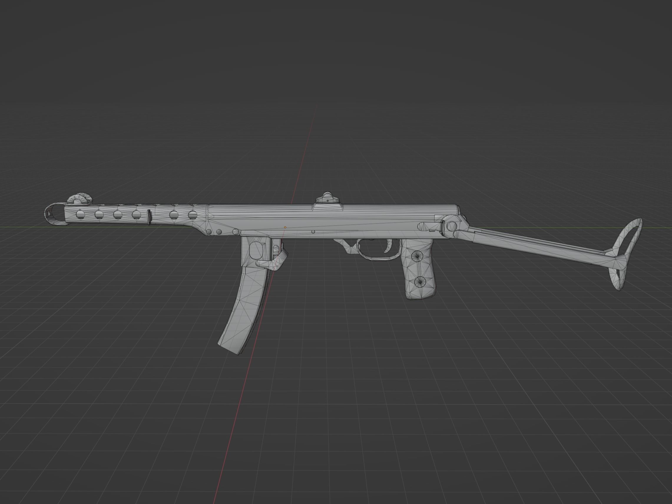 3D model PPSH 42 VR / AR / low-poly | CGTrader