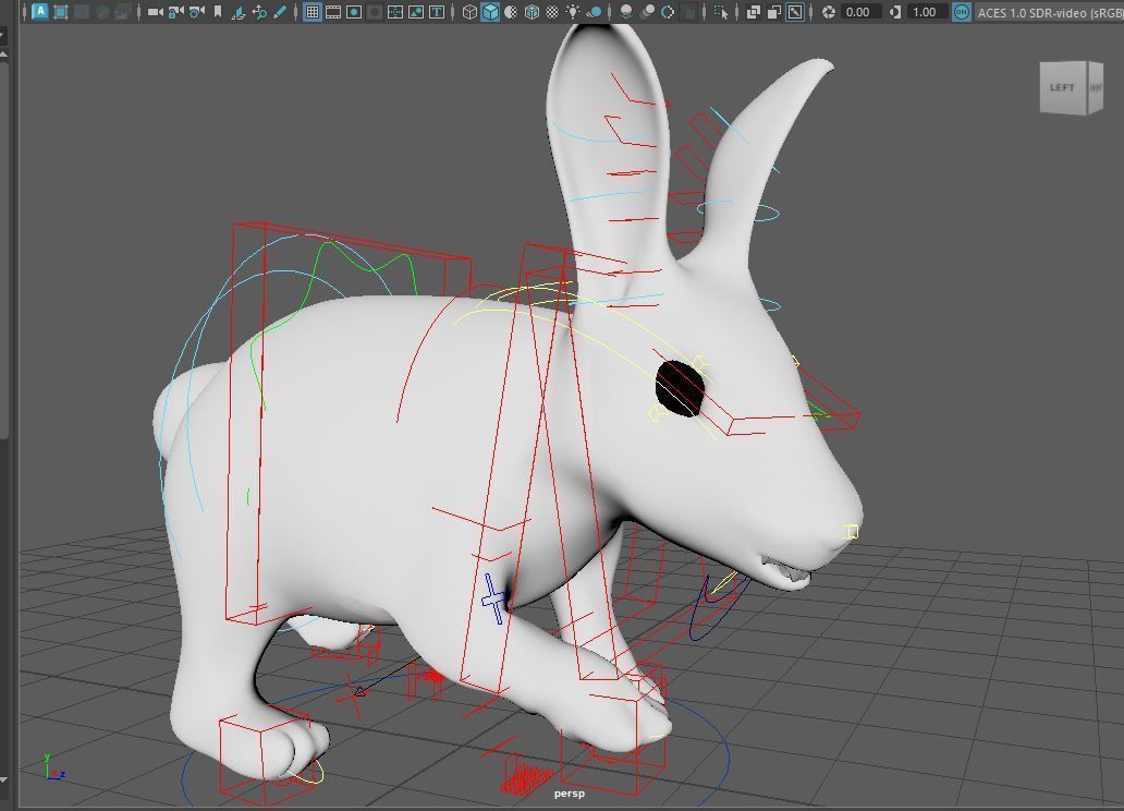 3D model Rabbit Animated VR / AR / low-poly | CGTrader