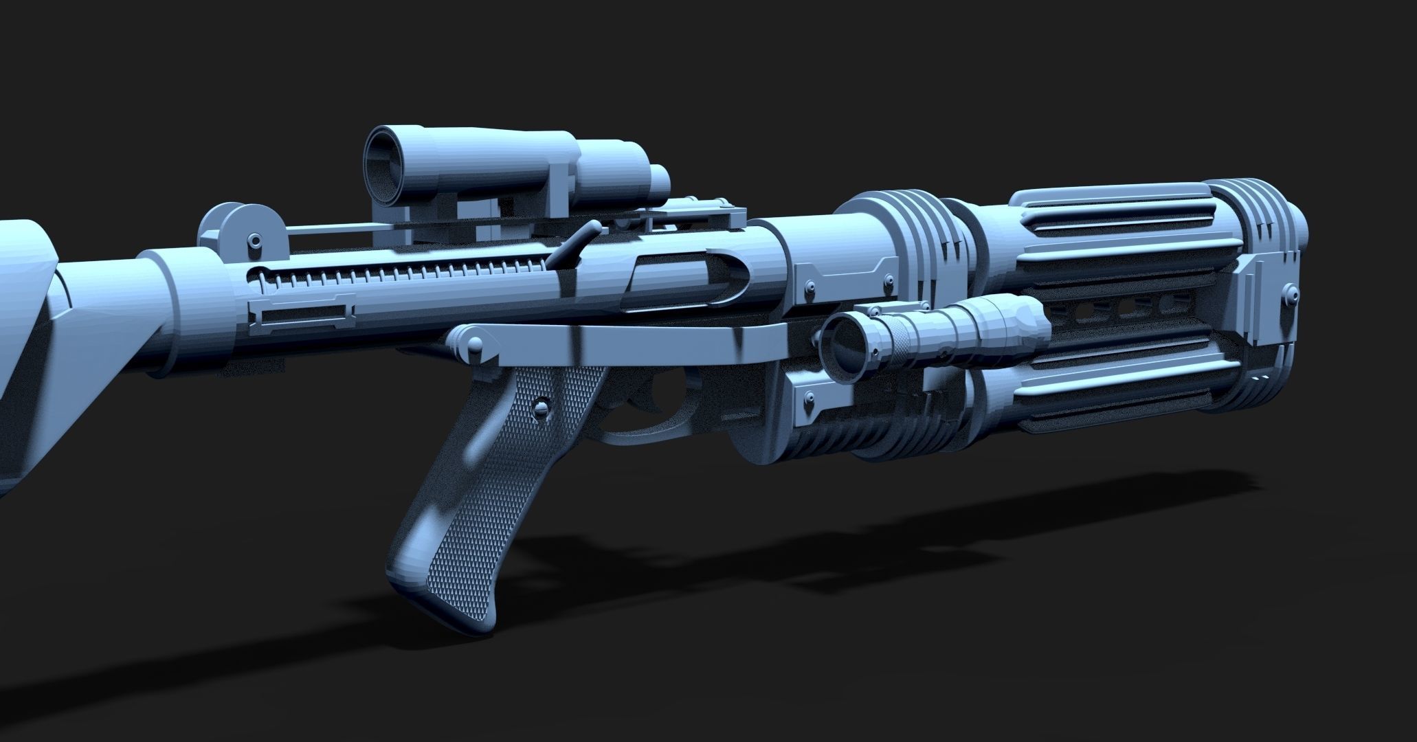 Shore trooper Gun 3D model | CGTrader