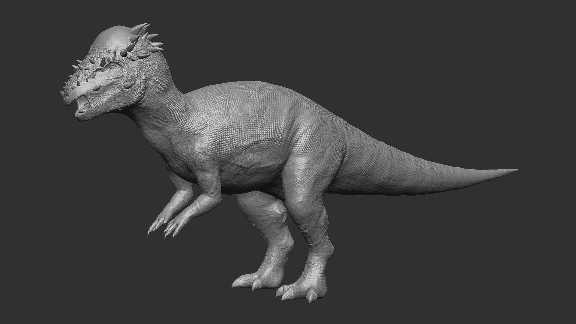 3D model Pachycephalosaurus - Thick-Headed Lizard VR / AR / low-poly ...