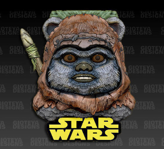 Starwars Ewok 3D model | CGTrader