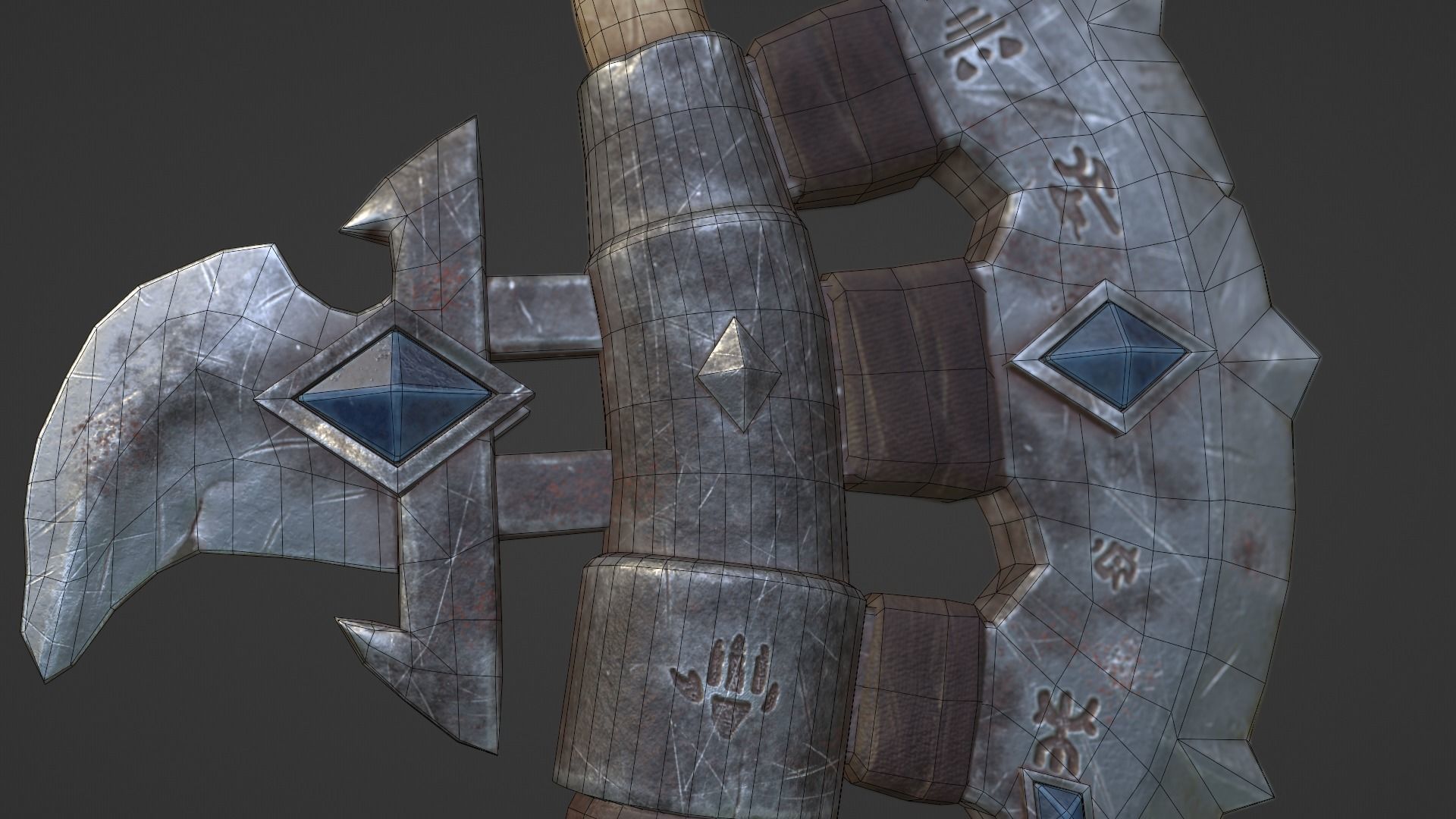 3D model Stylized Axe GameReady VR / AR / low-poly | CGTrader