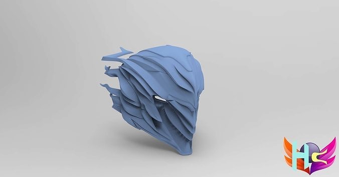 Savitar Helmet 3D model | CGTrader