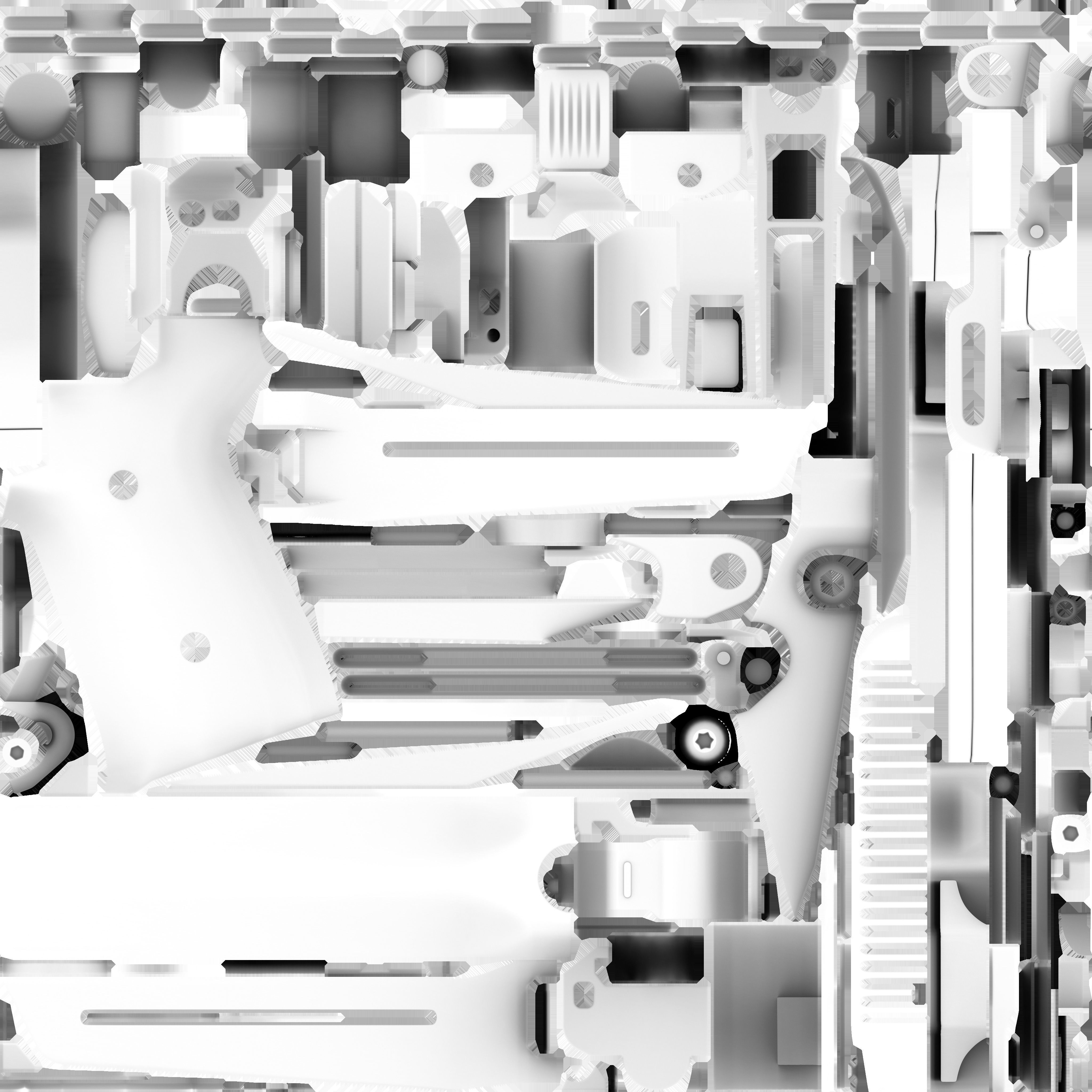 UMP evo gun 3D model | CGTrader