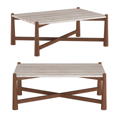 BRONSON COFFEE TABLE 3D model | CGTrader