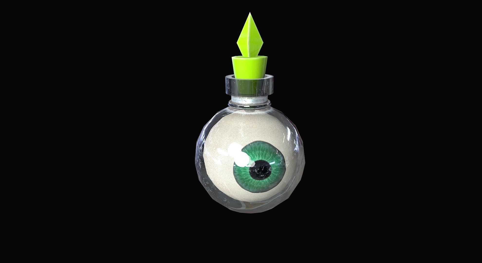 Eye potion 3D model | CGTrader