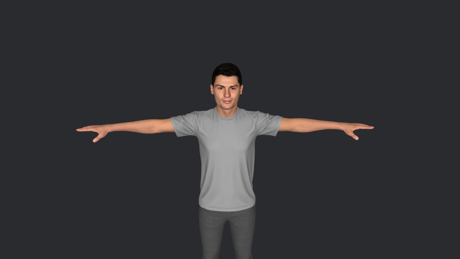 Cristiano Ronaldo Hyper Realistic Fully Rigged 3D Character 3D model ...