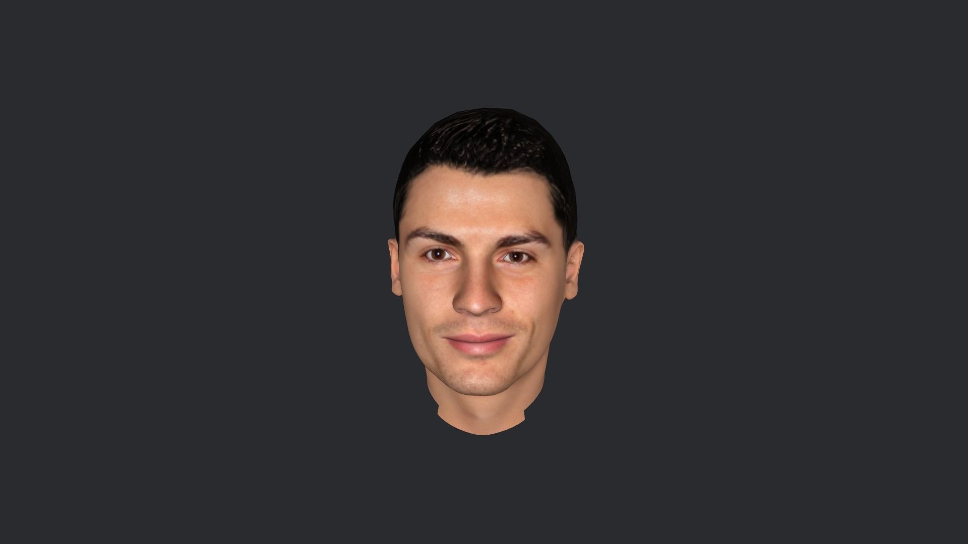 Cristiano Ronaldo Hyper Realistic Fully Rigged 3D Character 3D model ...
