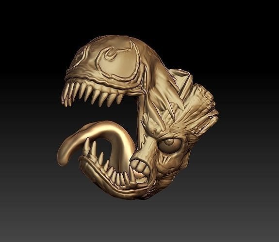Venom Groot 3D model 3D printable | CGTrader
