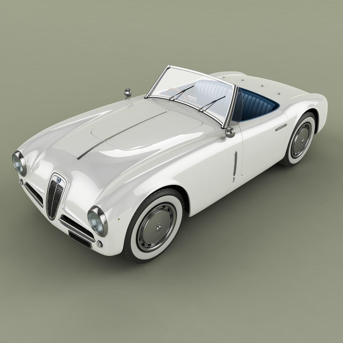 Lancia Aprilia Spider Basso 3D model | CGTrader