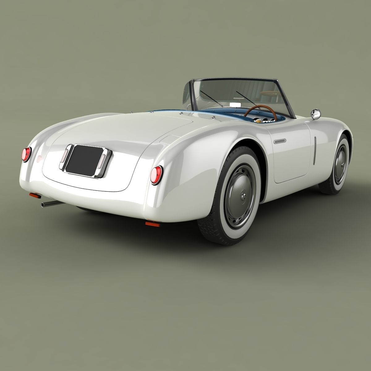 Lancia Aprilia Spider Basso 3D model | CGTrader