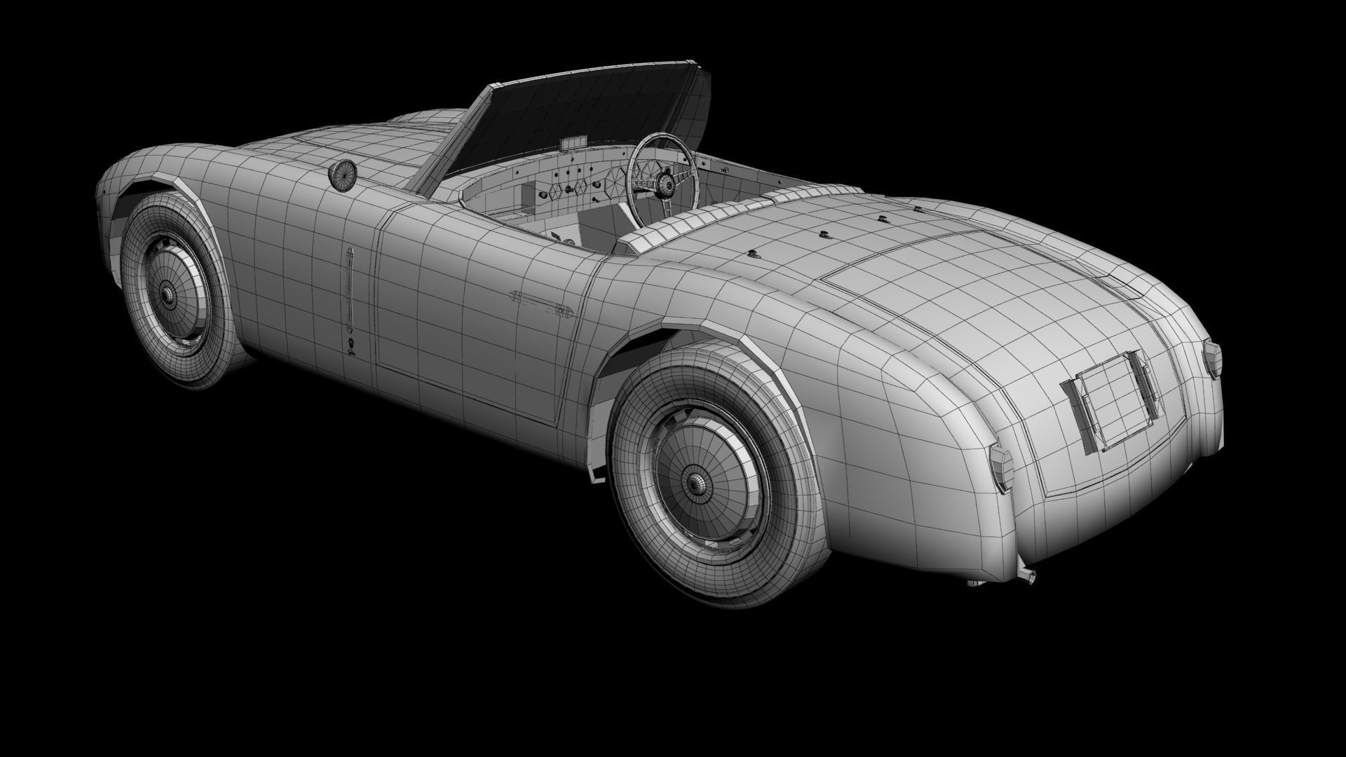 Lancia Aprilia Spider Basso 3D model | CGTrader