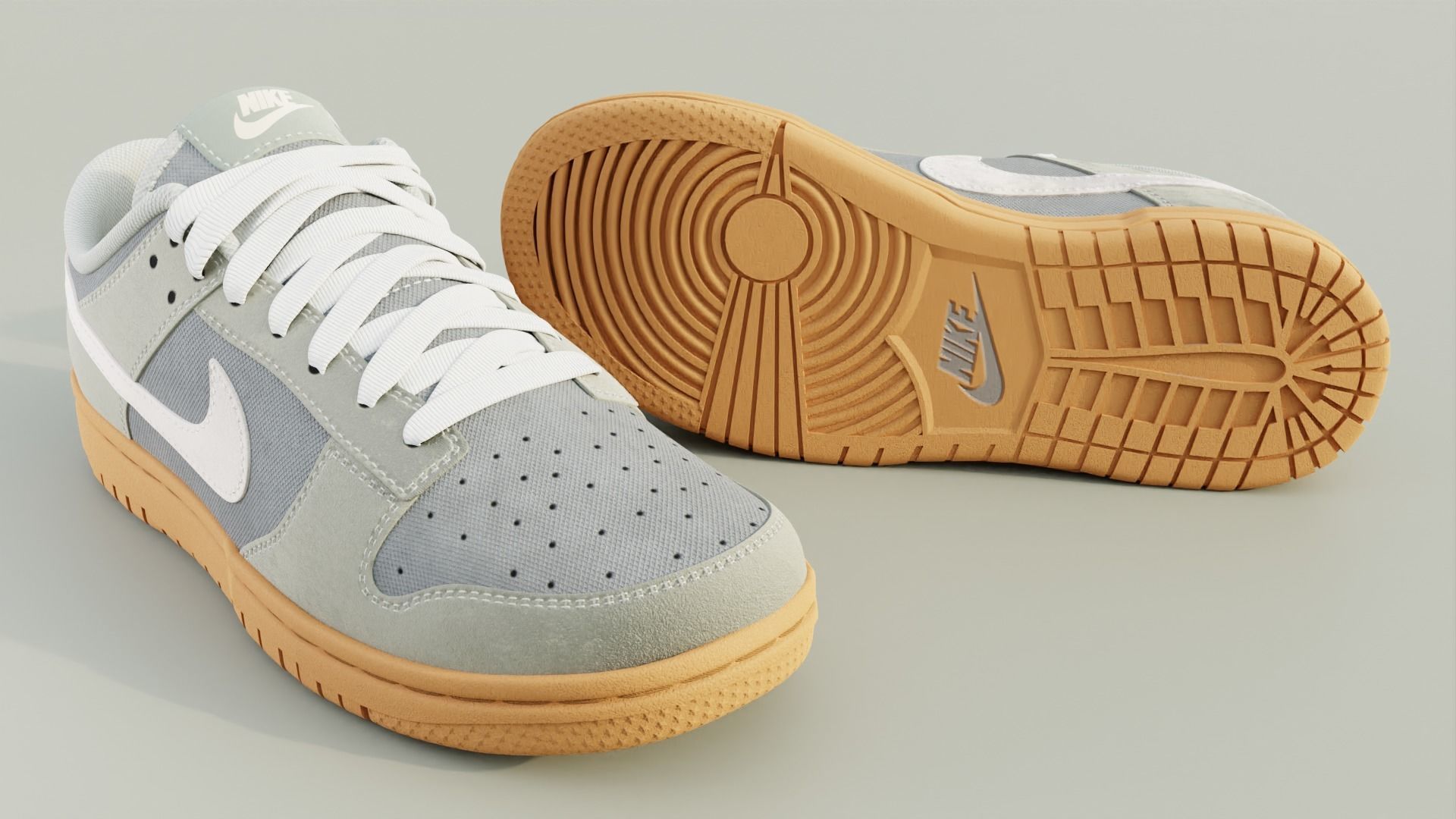 Nike Dunk Low 3D model | CGTrader