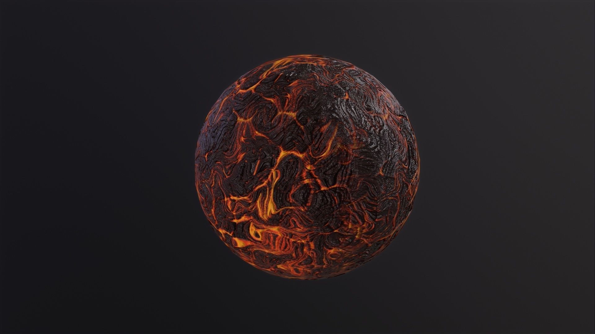 3D model Lava Planet 3D Model VR / AR / low-poly | CGTrader