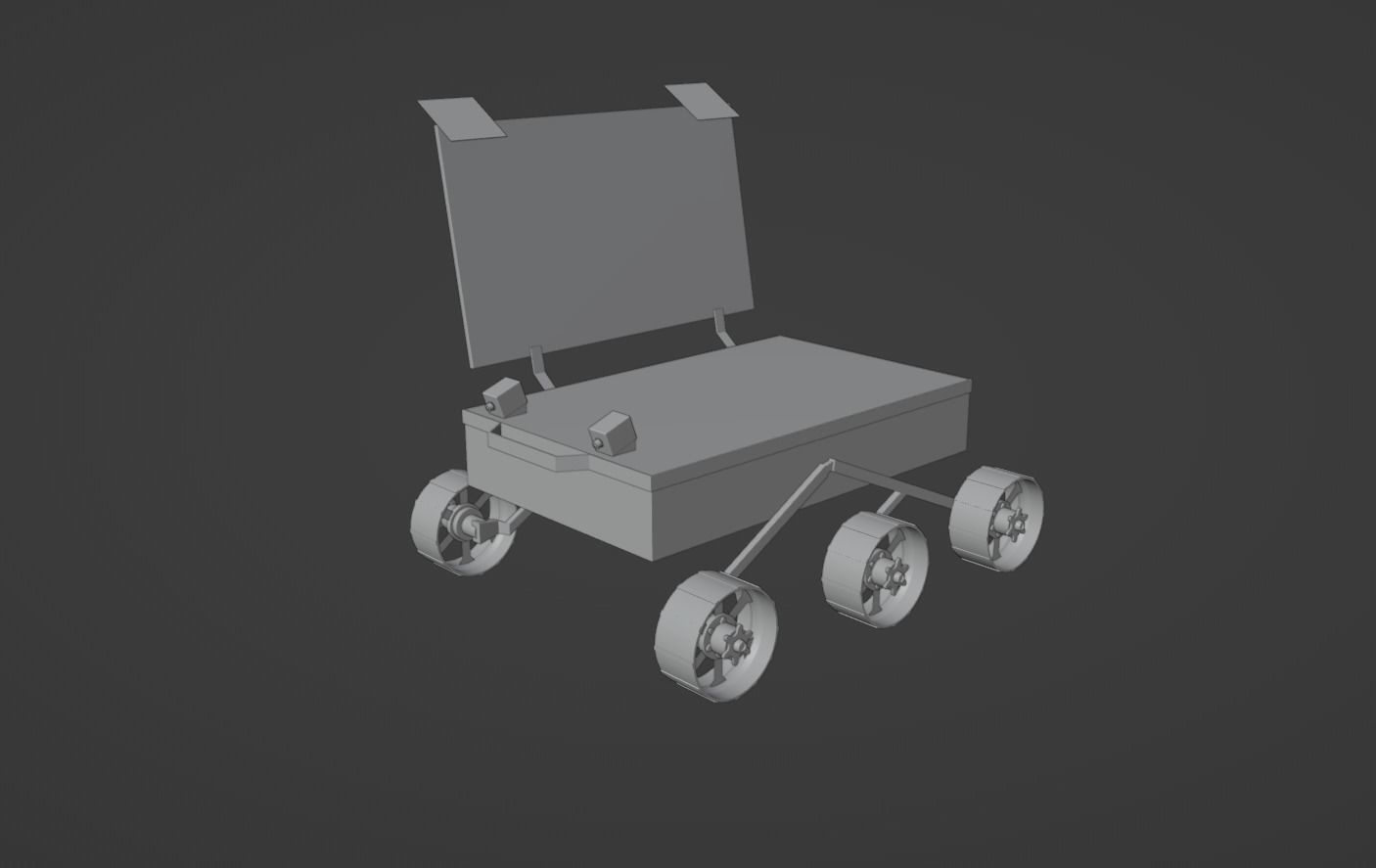 Pragyan Rover 3d 3D model | CGTrader