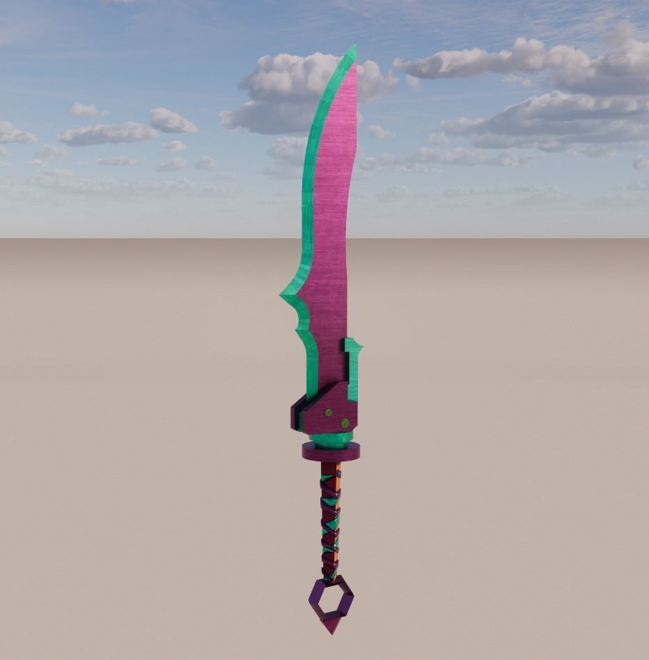 RORONOA ZORO DAGGER CONCEPT 3D model | CGTrader