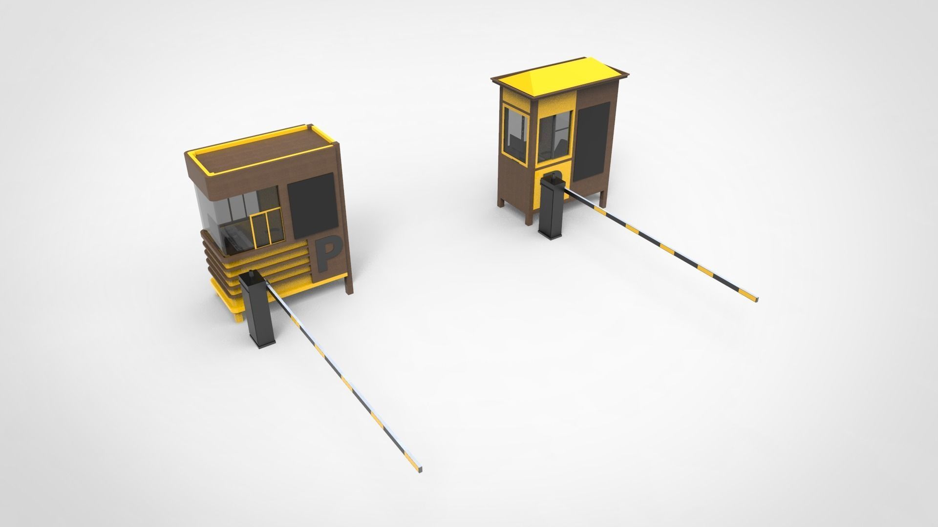 3D model Ticketing Locket VR / AR / low-poly | CGTrader