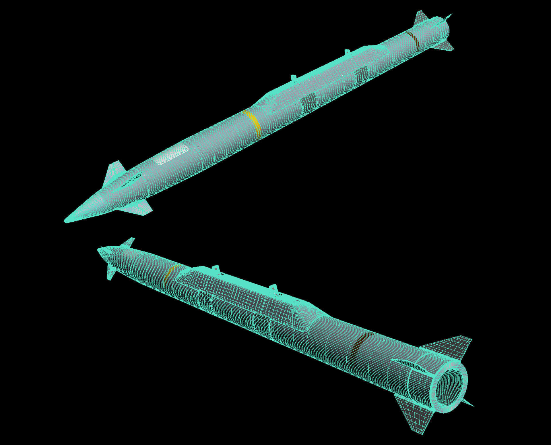 Rampage Missile 3D model animated | CGTrader