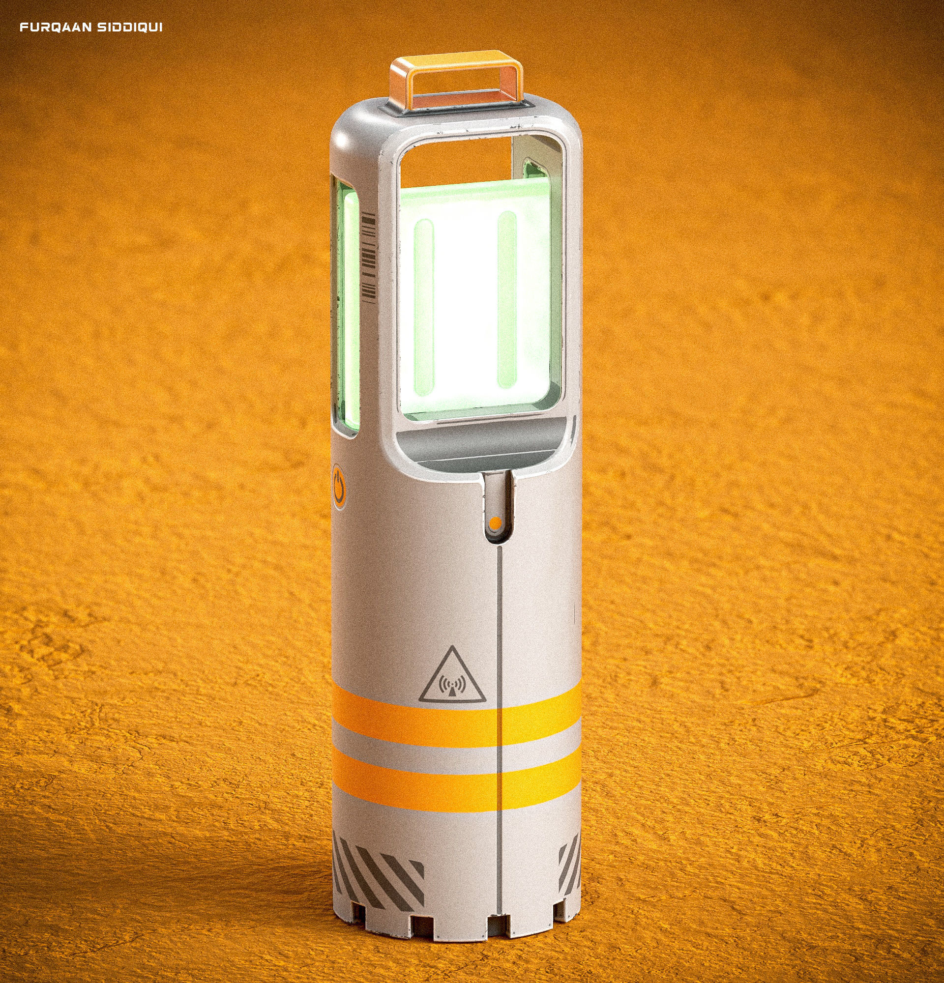 3D model Sci-fi Lanterns PBR VR / AR / low-poly | CGTrader