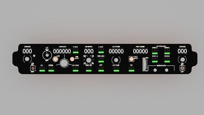 Auto-pilot 3D model | CGTrader