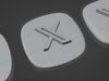 X social media network - Twitter logo 3D model | CGTrader