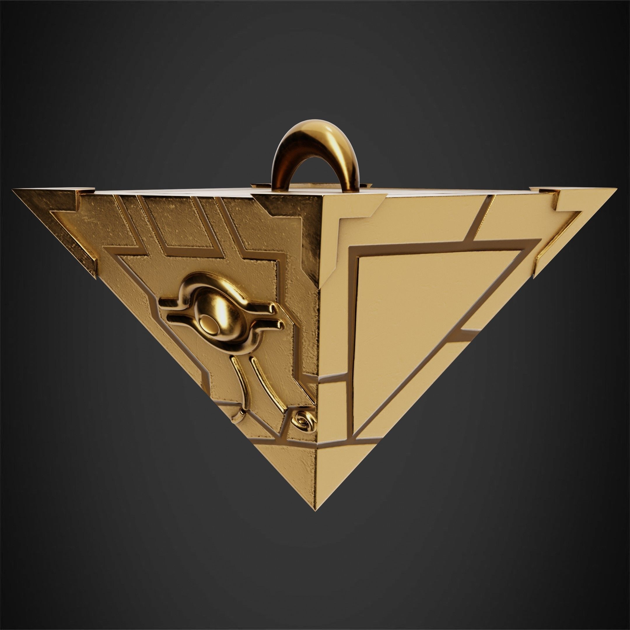 Yu-Gi-Oh Millennium Puzzle Pendant for Cosplay 3D model 3D printable ...
