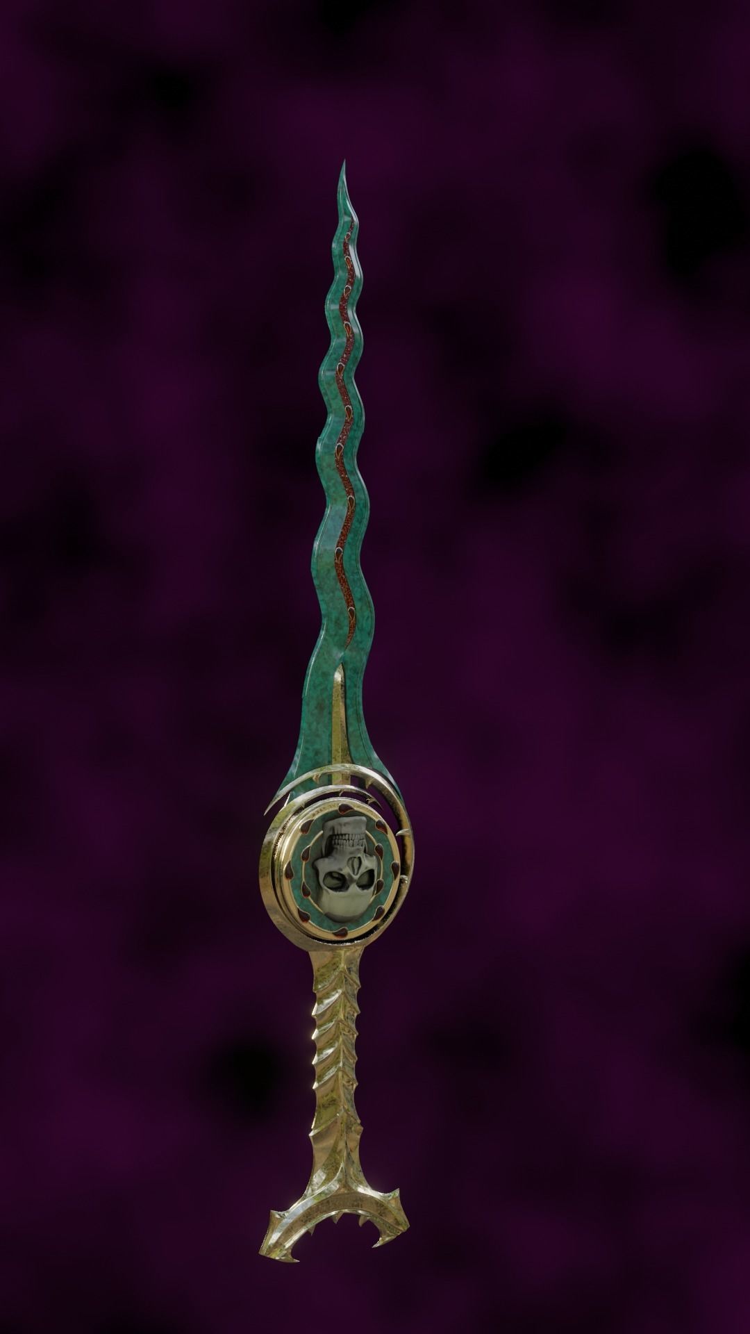 Fantasy Stillmaker Dagger Baldurs Gate 3 3D model 3D printable | CGTrader