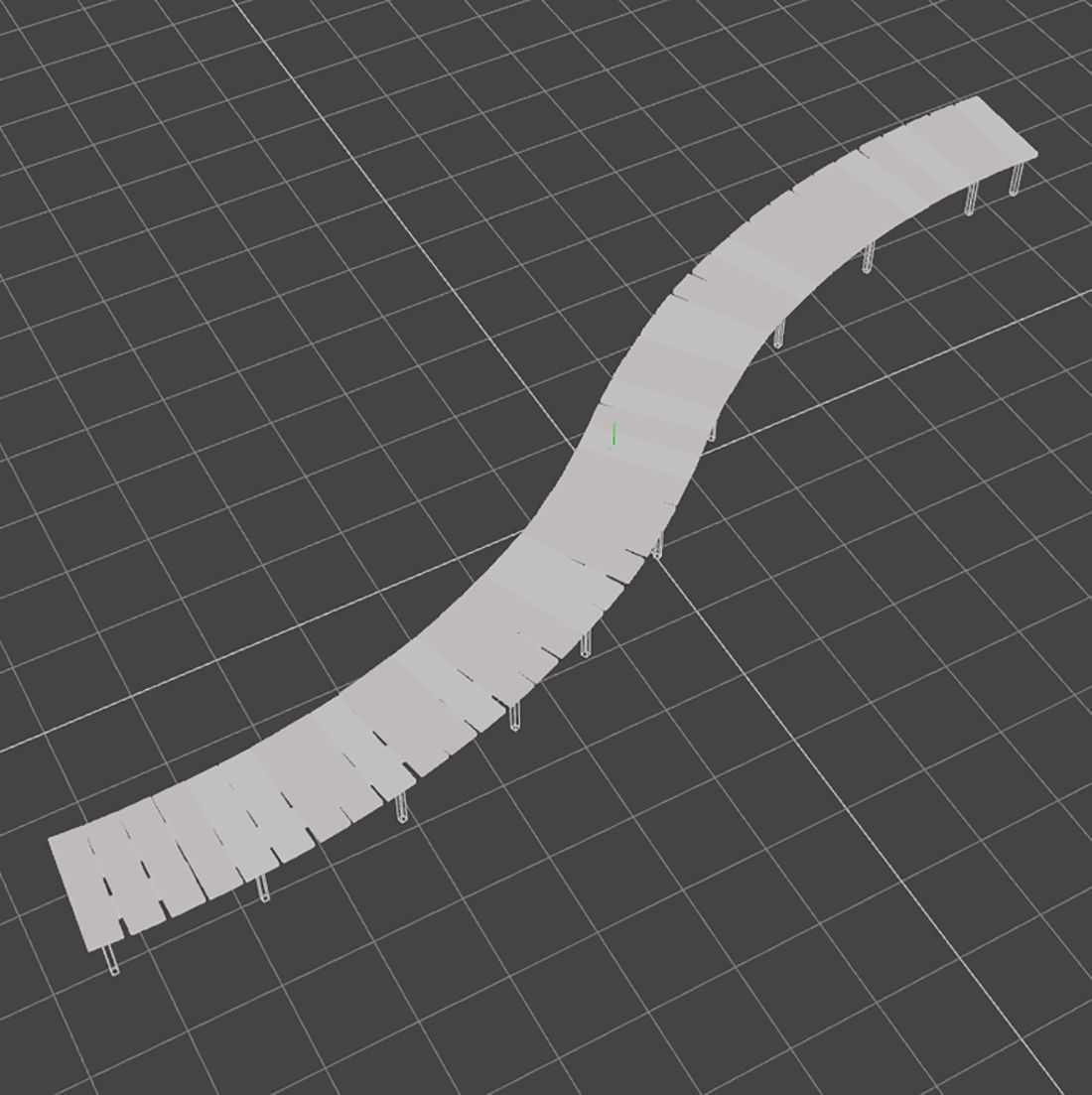 Wooden Walkway 3D model | CGTrader