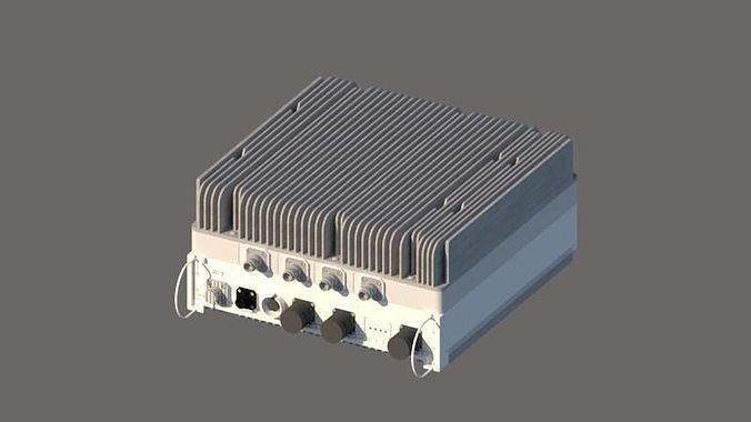 RRU Equiment 3D model | CGTrader