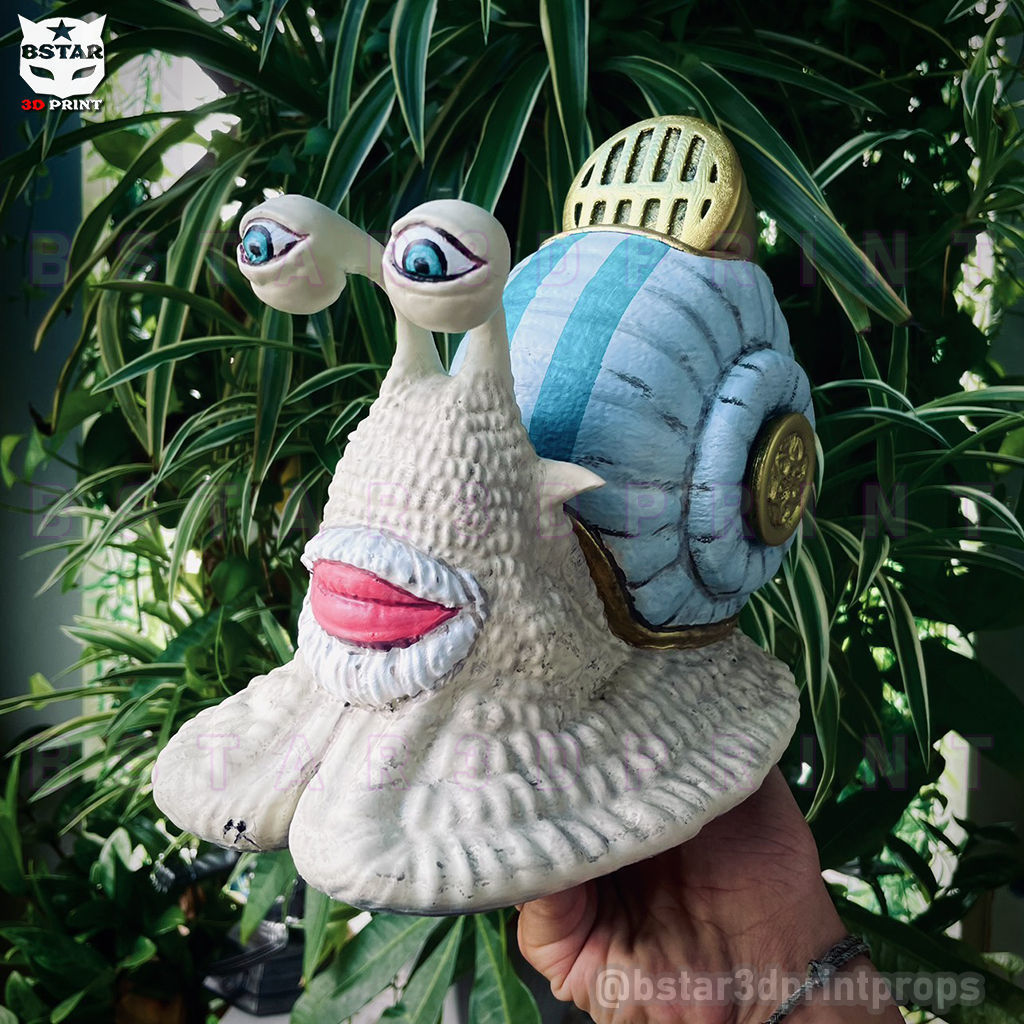 One Piece LA - Den Den Mushi - Transponder Snail High Quality 3D model ...
