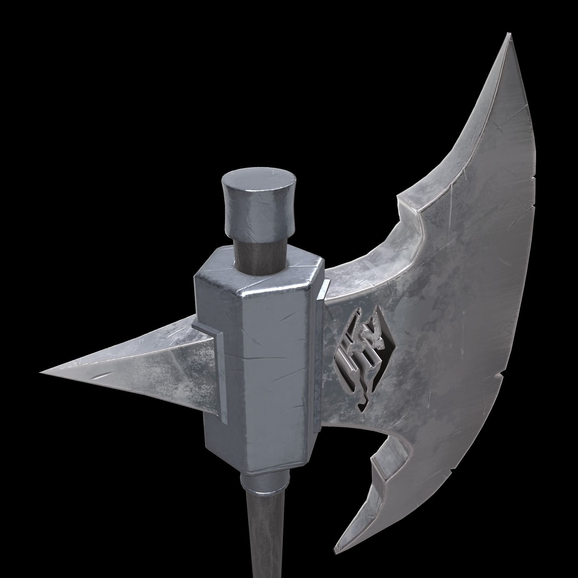 3D model Skyrim Axe VR / AR / low-poly | CGTrader