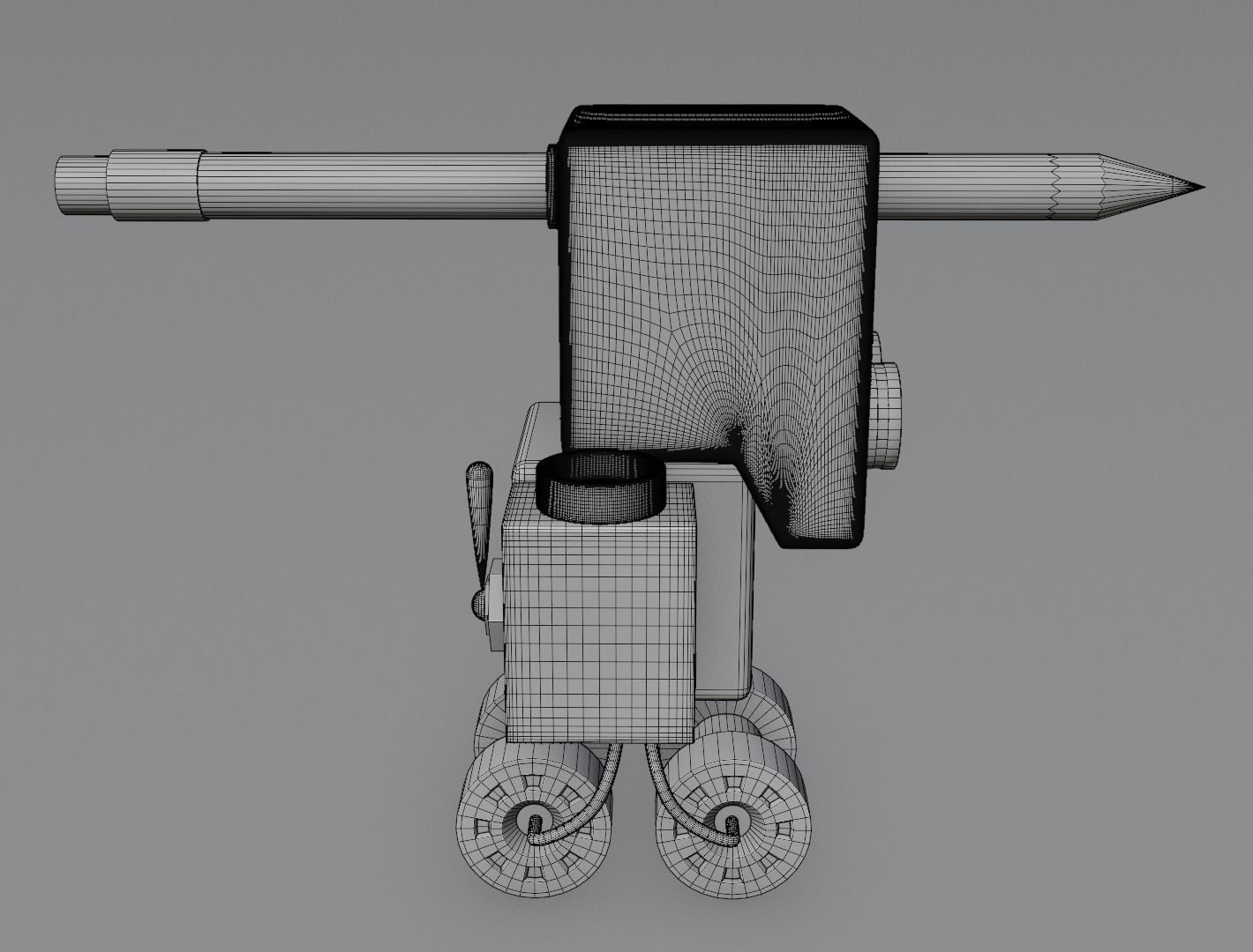 Robot draftsman Set 3D model 3D model | CGTrader