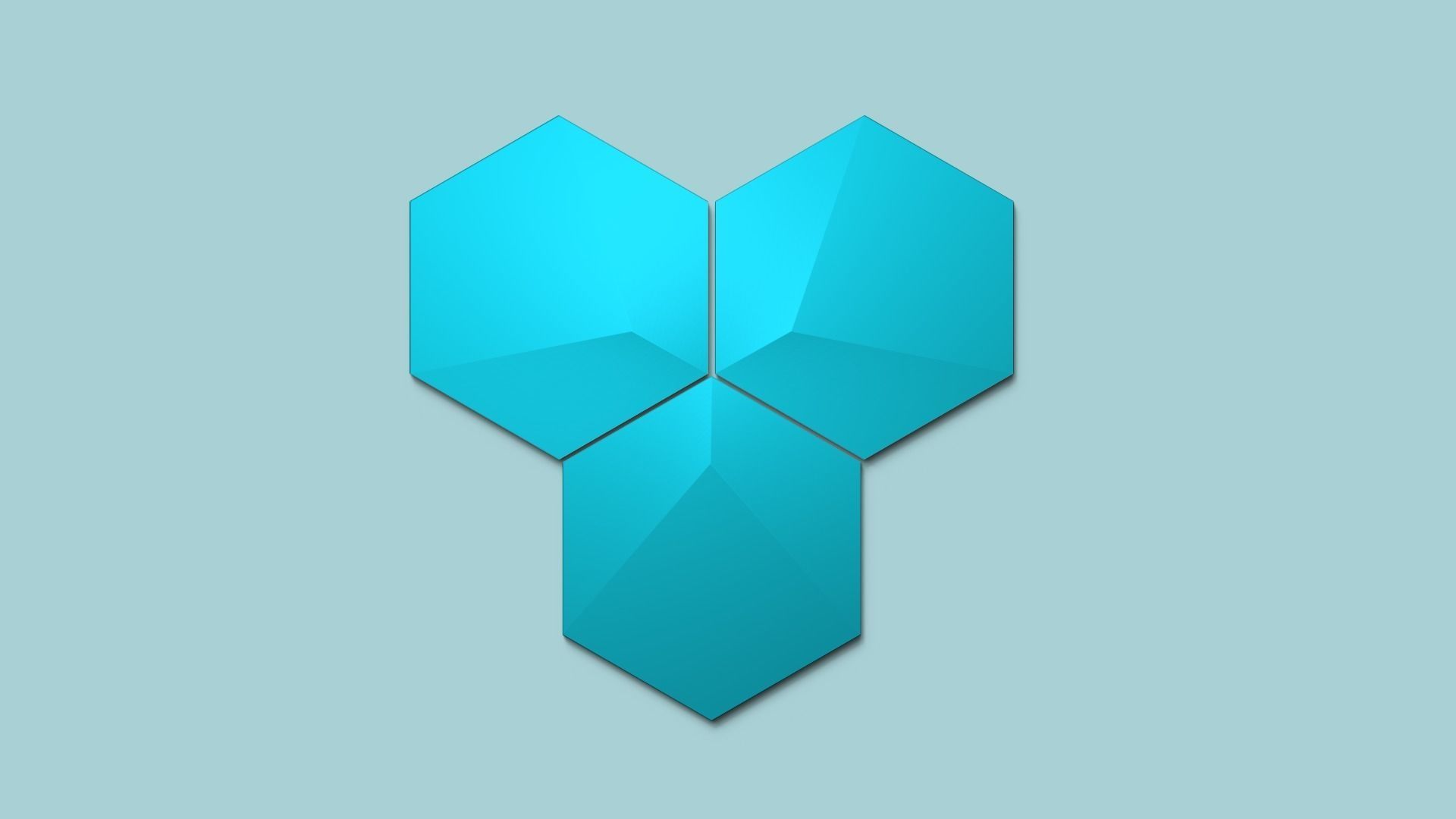 Hexagonal Wall Panel A02 - Interior Design Decoration 3D model 3D ...