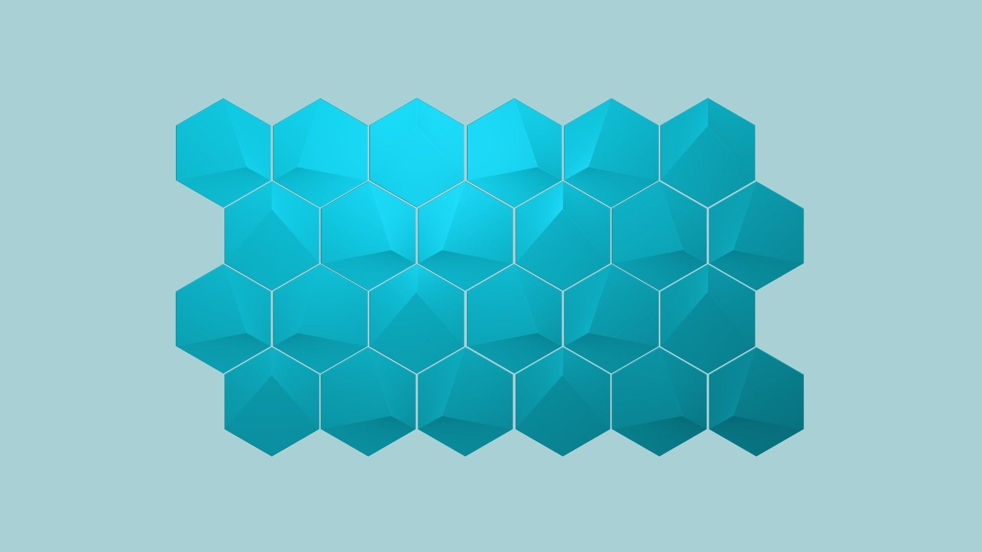 Hexagonal Wall Panel A02 - Interior Design Decoration 3D model 3D ...