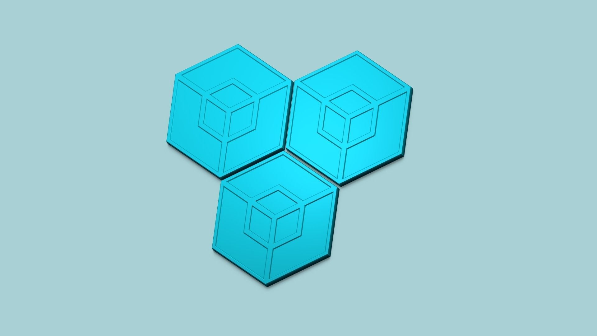 Hexagonal Wall Panel A08 - Interior Design Decoration 3D model 3D ...