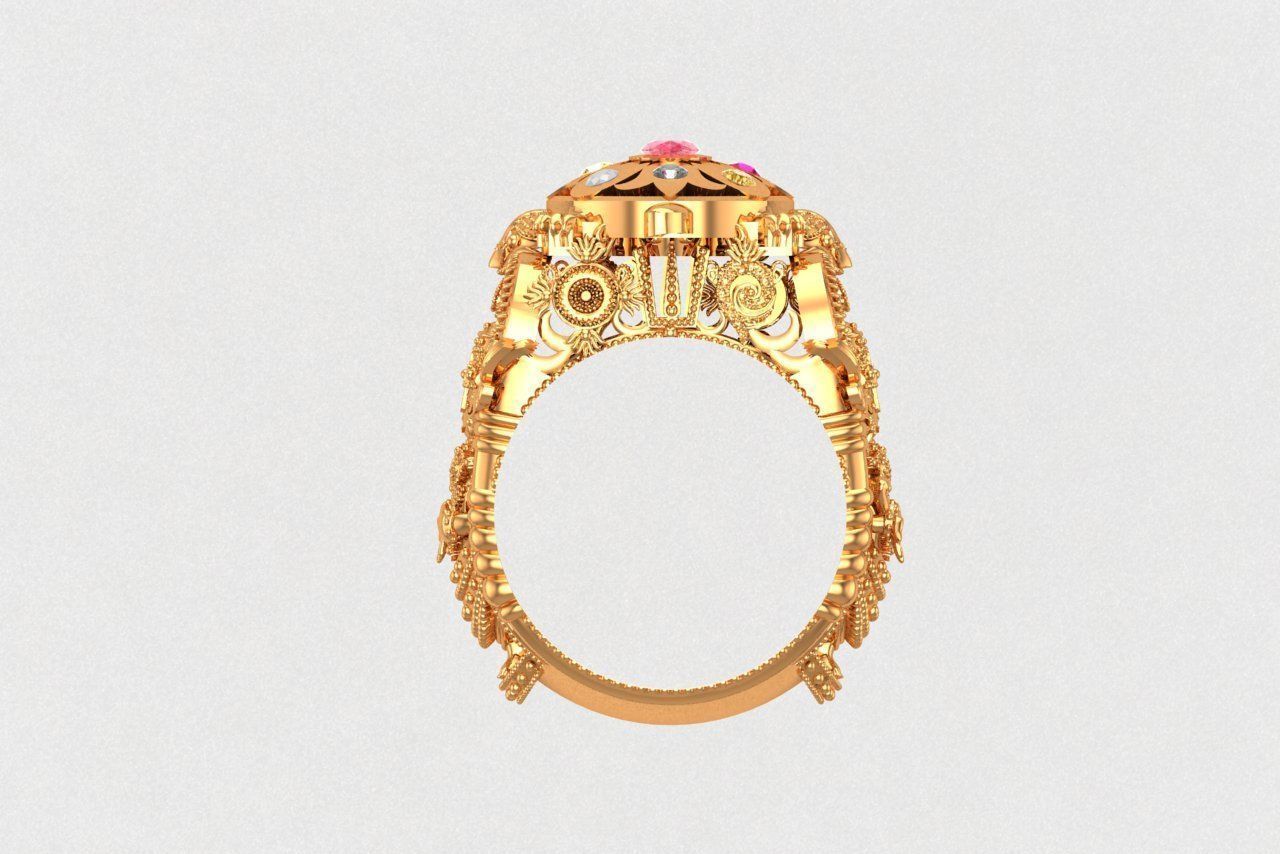 3D model balaji rings VR / AR / low-poly | CGTrader