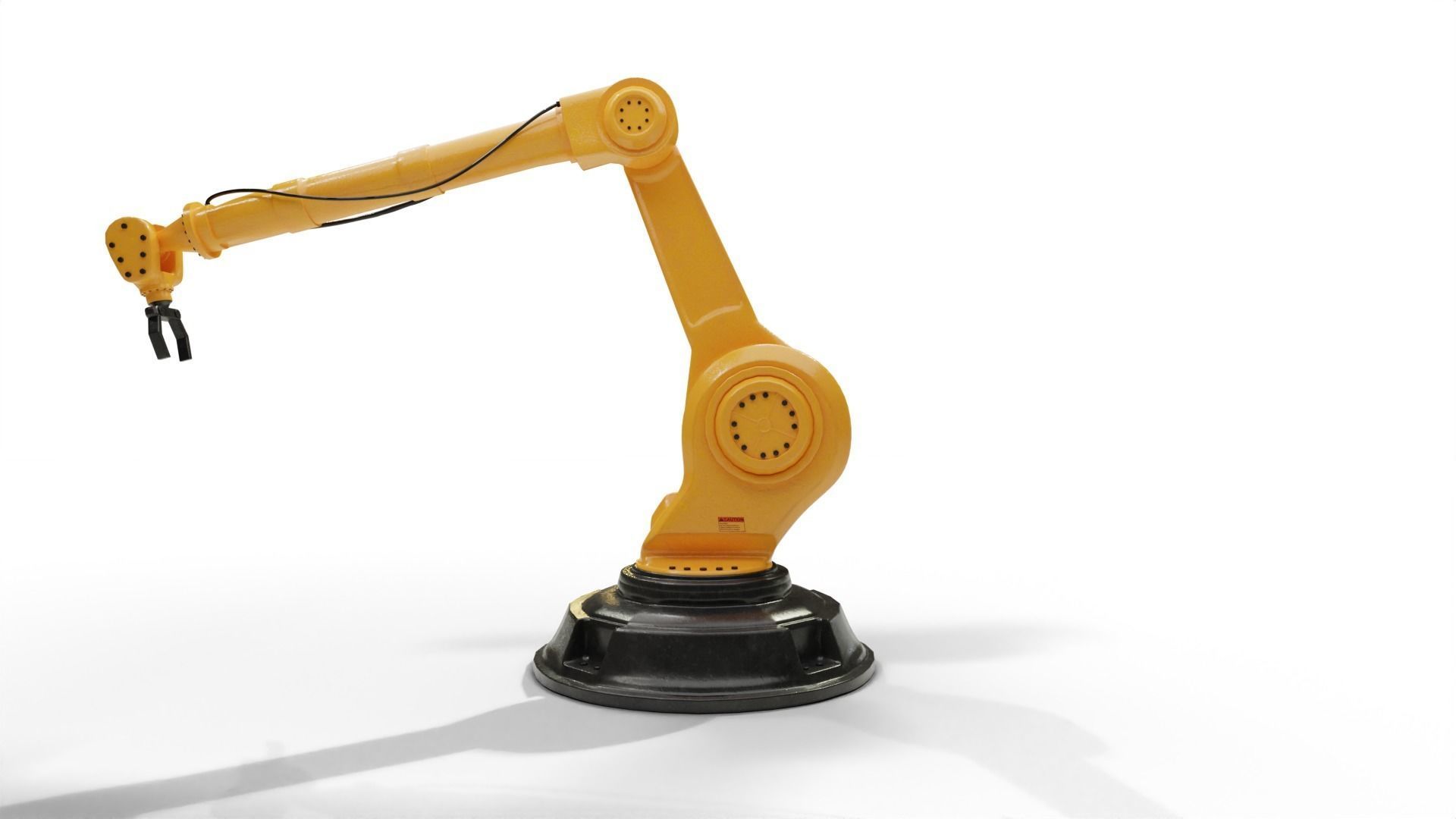 Industrial robot arm free 3D model | CGTrader