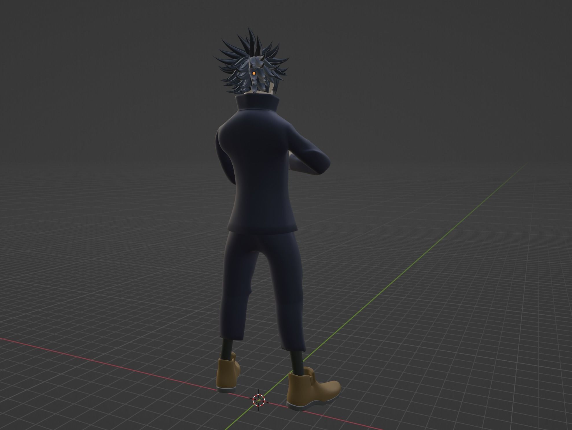 Megumi Fushiguro - Jujutsu Kaisen 3D model rigged | CGTrader