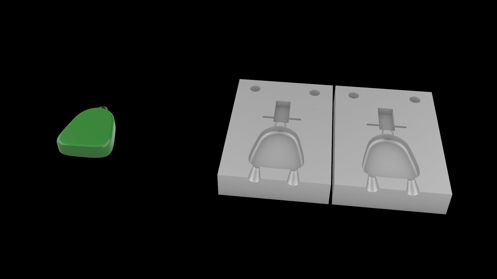 3d model mold lead fishing 3D model | CGTrader