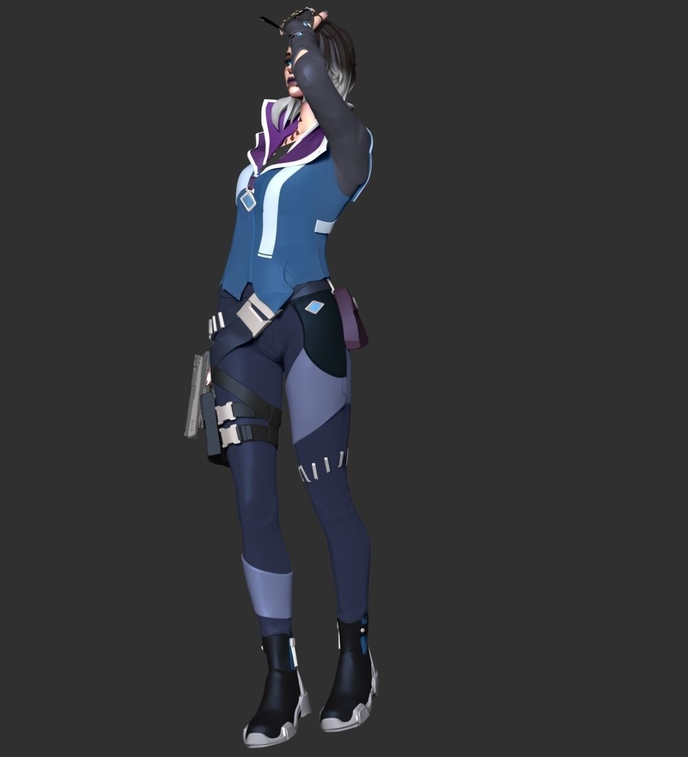 Valorant - Fade 3D model 3D printable | CGTrader