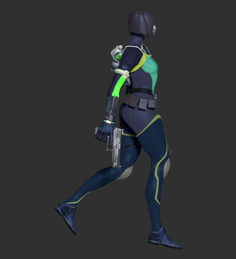 Valorant - Viper 3D model 3D printable | CGTrader