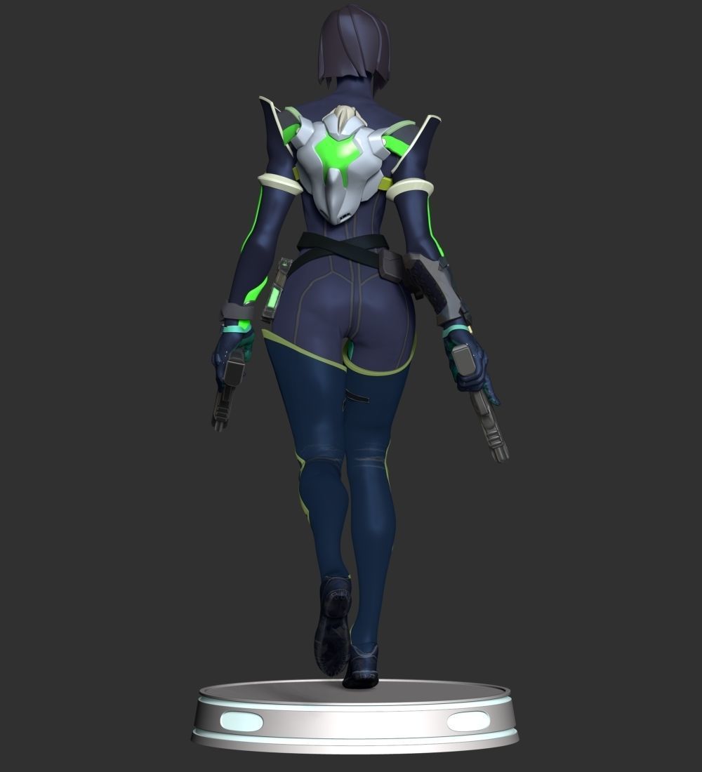Valorant - Viper 3D model 3D printable | CGTrader