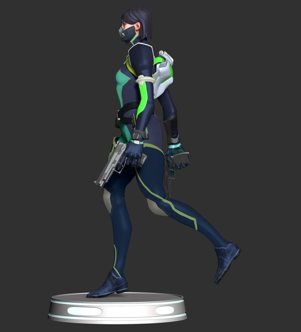 Valorant - Viper 3D model 3D printable | CGTrader