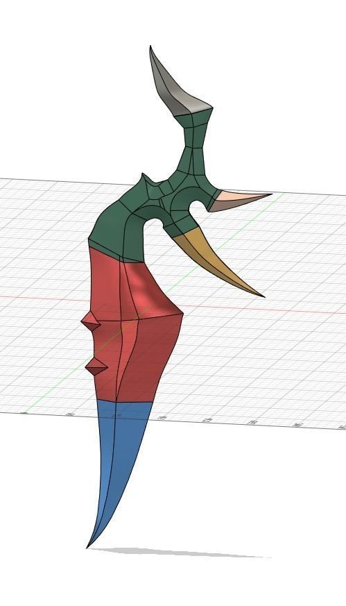 Briar Blood Blades for cosplay League of legends 3D model 3D printable ...